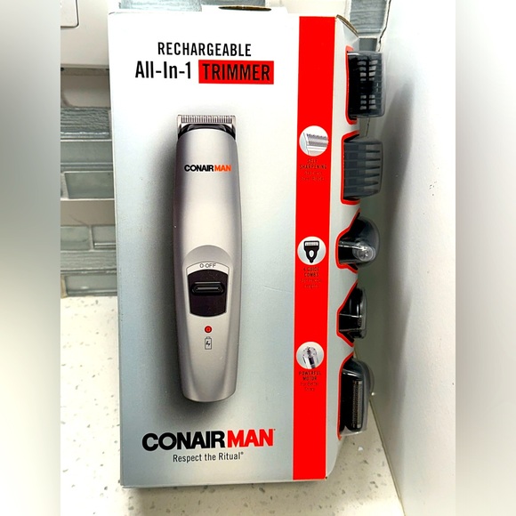 Conair | Grooming | New Conair Man 3piece Rechargeable Allinone Trimmer Grooming System Gmt189r ...